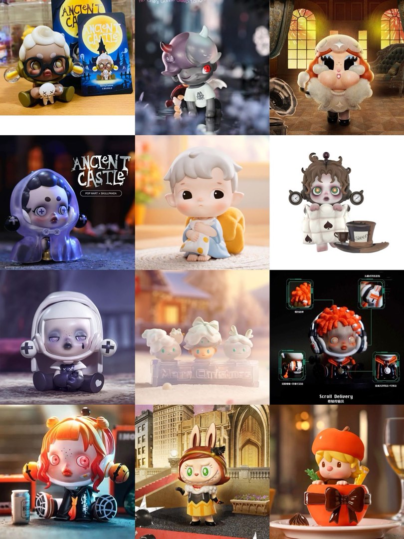 Popmart dimoo labubu crybaby skullpanda, Hobbies & Toys, Toys & Games ...
