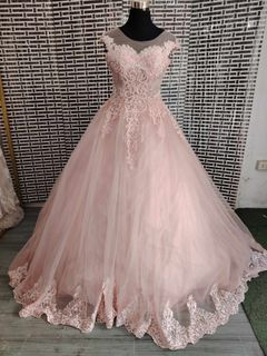 Preloved Debut / Sagala Gown, Women's Fashion, Dresses & Sets, Evening ...