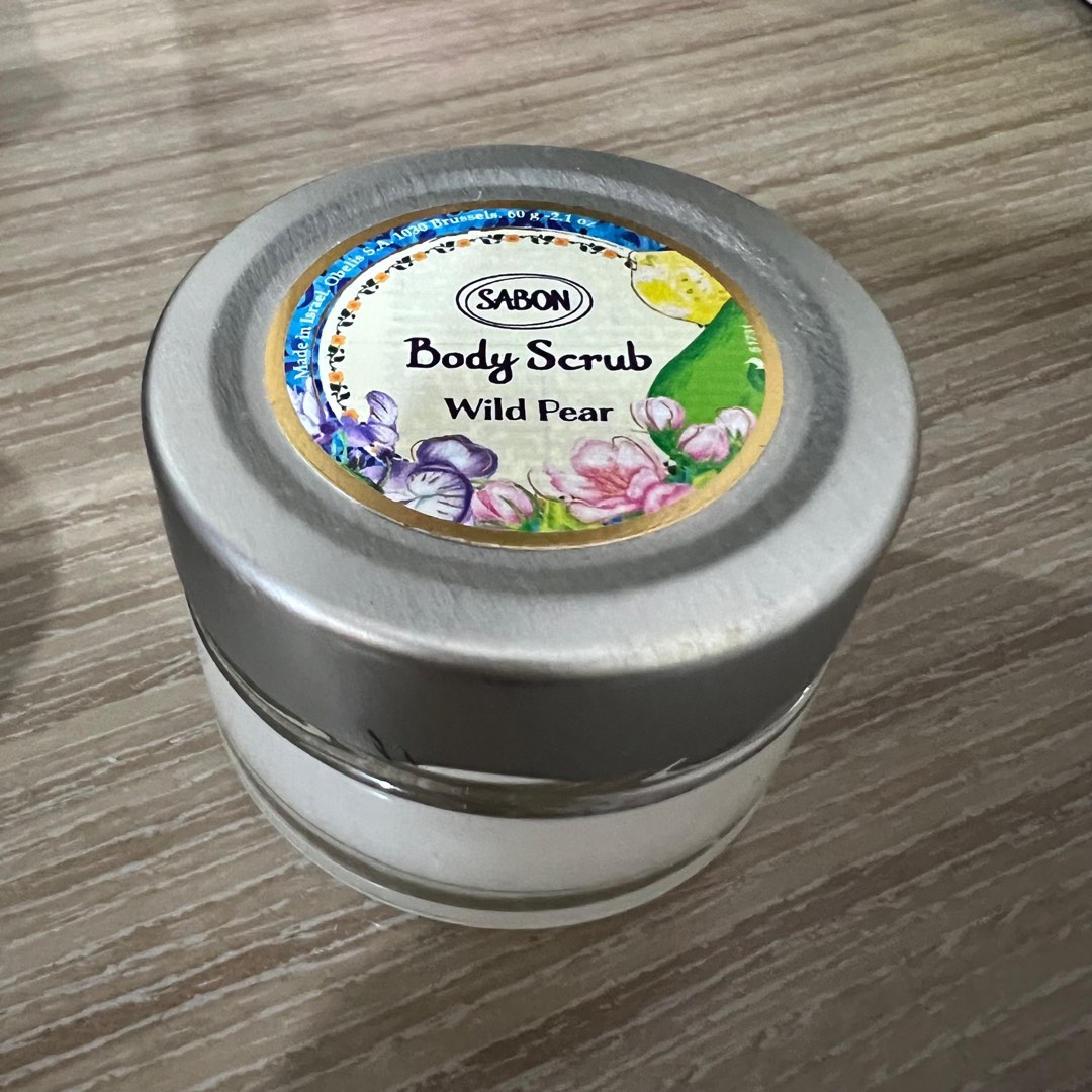 【Sabon】磨砂膏 60g, 香水、美妝、保養, 身體清潔保養, 身體護理在旋轉拍賣