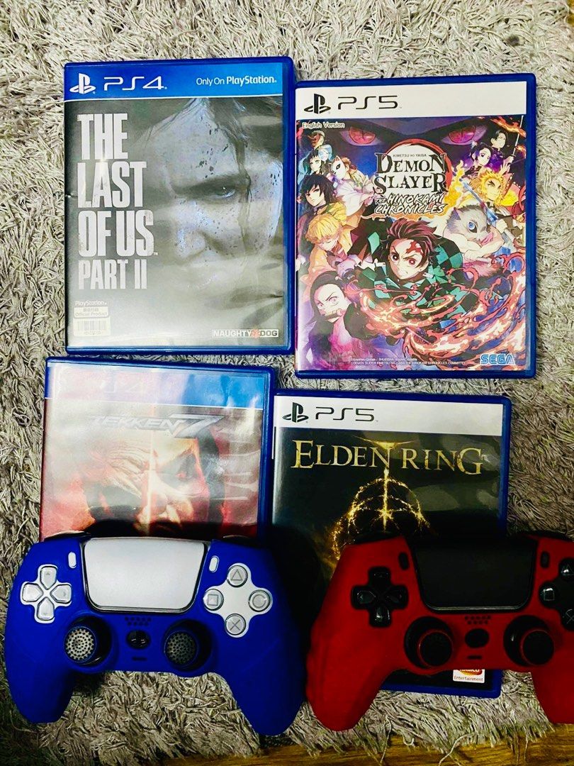 Sony PS5 with extra controller and CDs, Video Gaming, Video Game ...