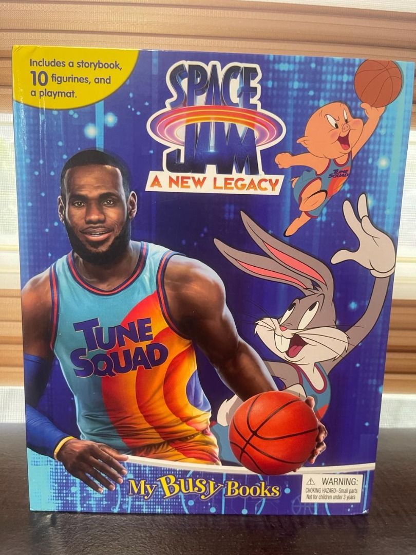Space Jam: A New Legacy My Busy Book (Storybook & Activity Kit in one ...