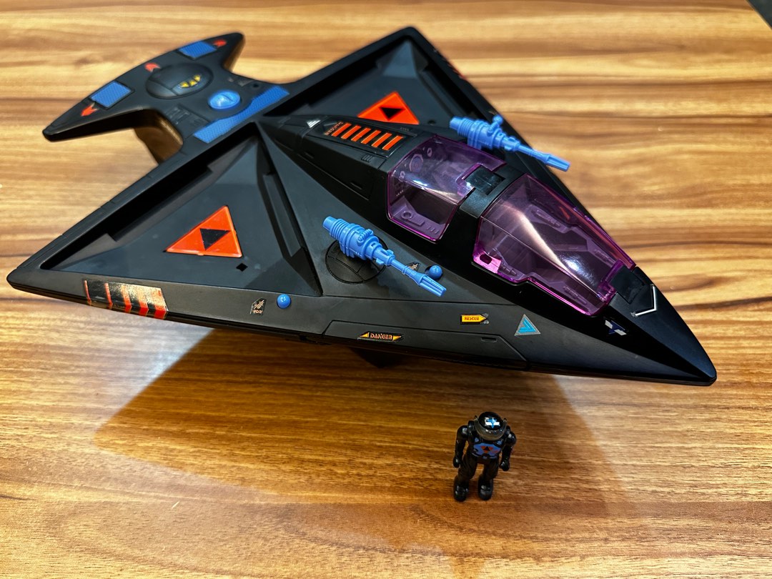 Starcom Shadow Bat W/ Major Klag 100% Complete Vintage 1986 Coleco ...