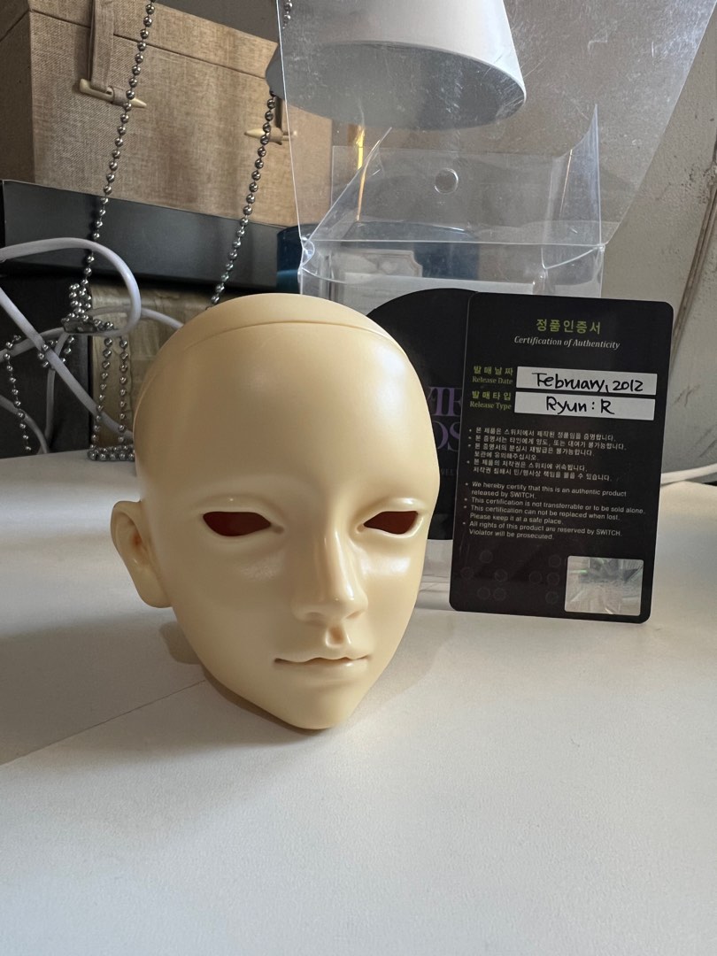 SWITCH Ryun R Head (Normal Skin) BJD, Hobbies & Toys, Toys & Games on ...