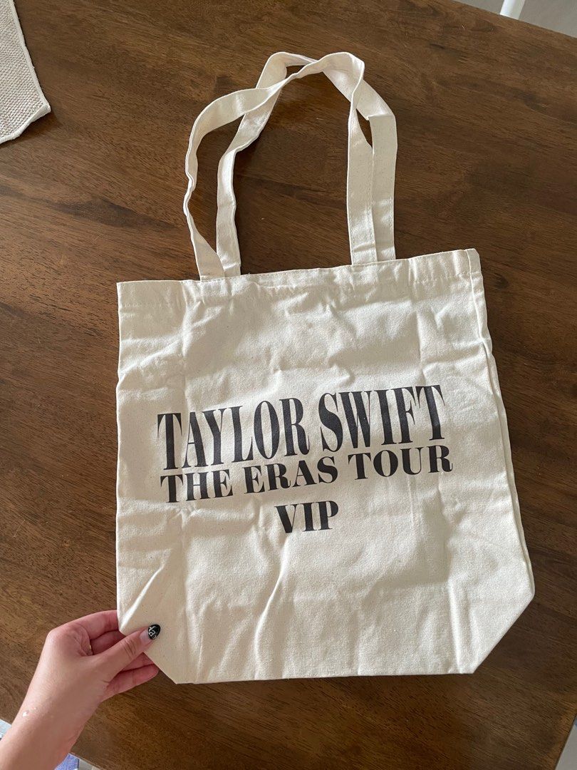 Taylor Swift VIP tote bag, Women's Fashion, Bags & Wallets, Tote Bags ...