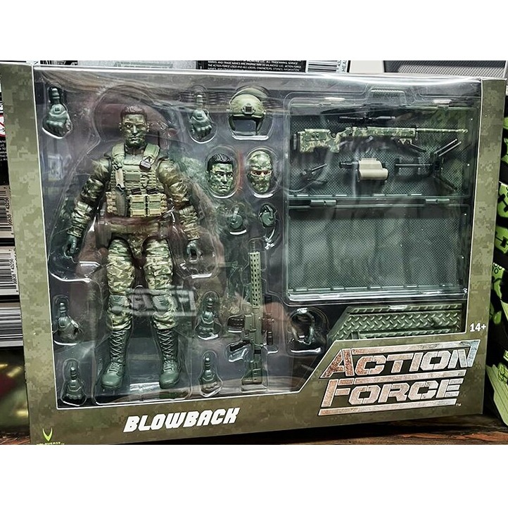 Valaverse Action Force 1/12 Scale Blowback Deluxe Figure Toy, Hobbies ...