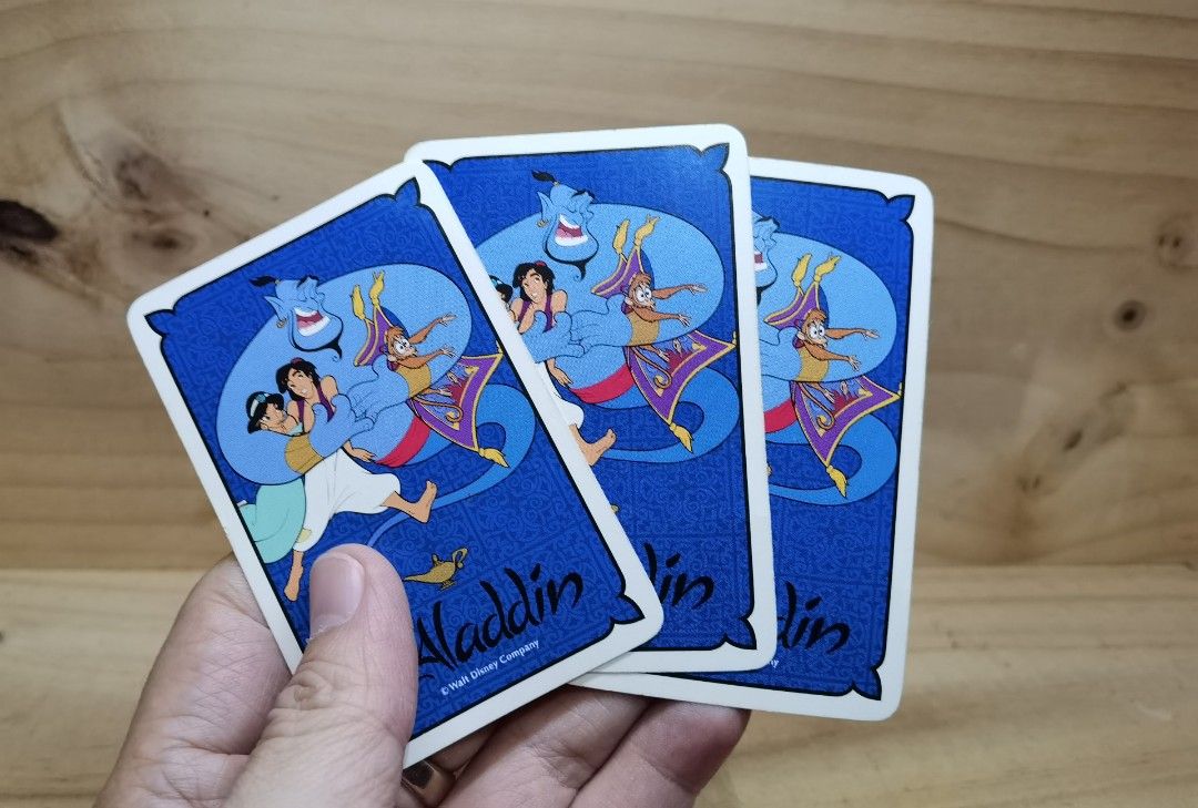 Vintage Disney Aladdin Playing Cards collection, Hobbies & Toys, Toys ...