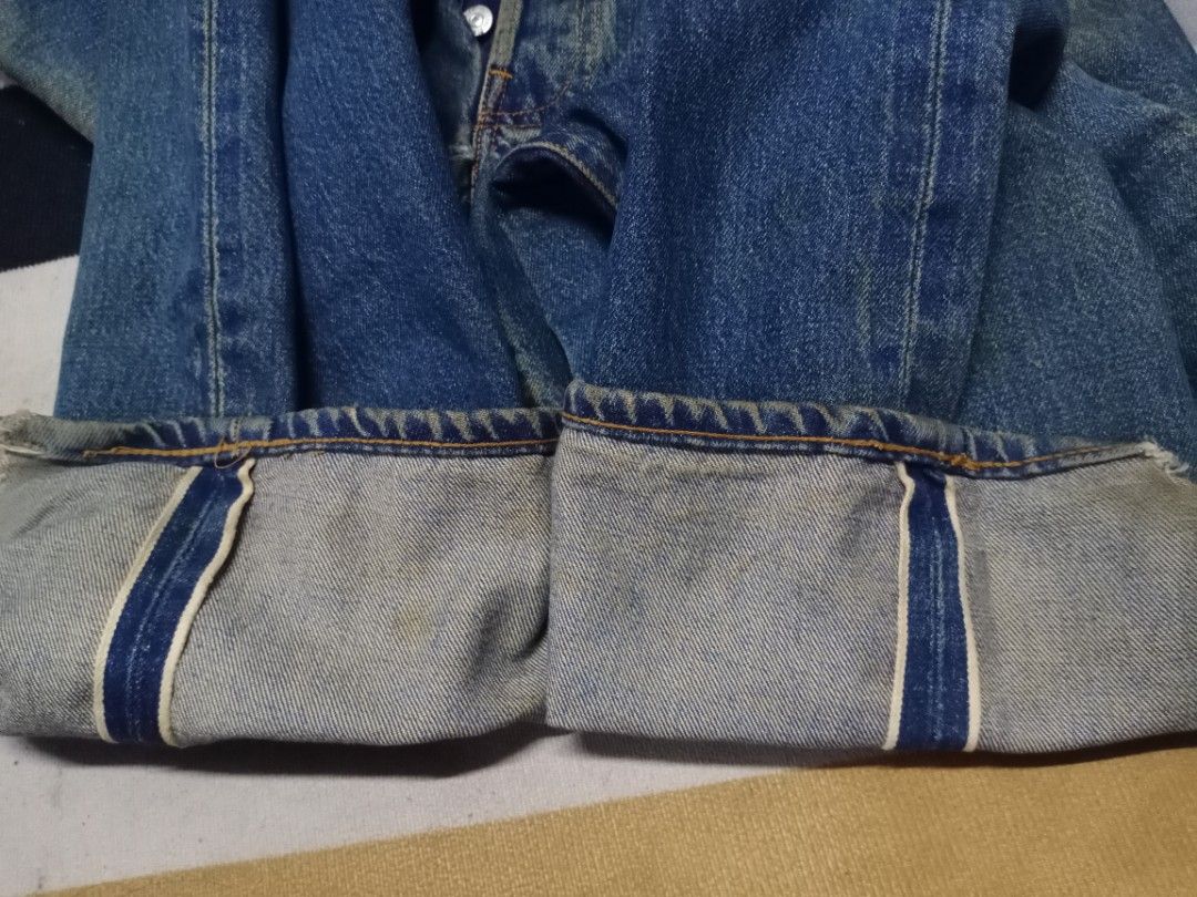 Vintage levis 501 button 555 100 years, Men's Fashion, Bottoms, Jeans ...