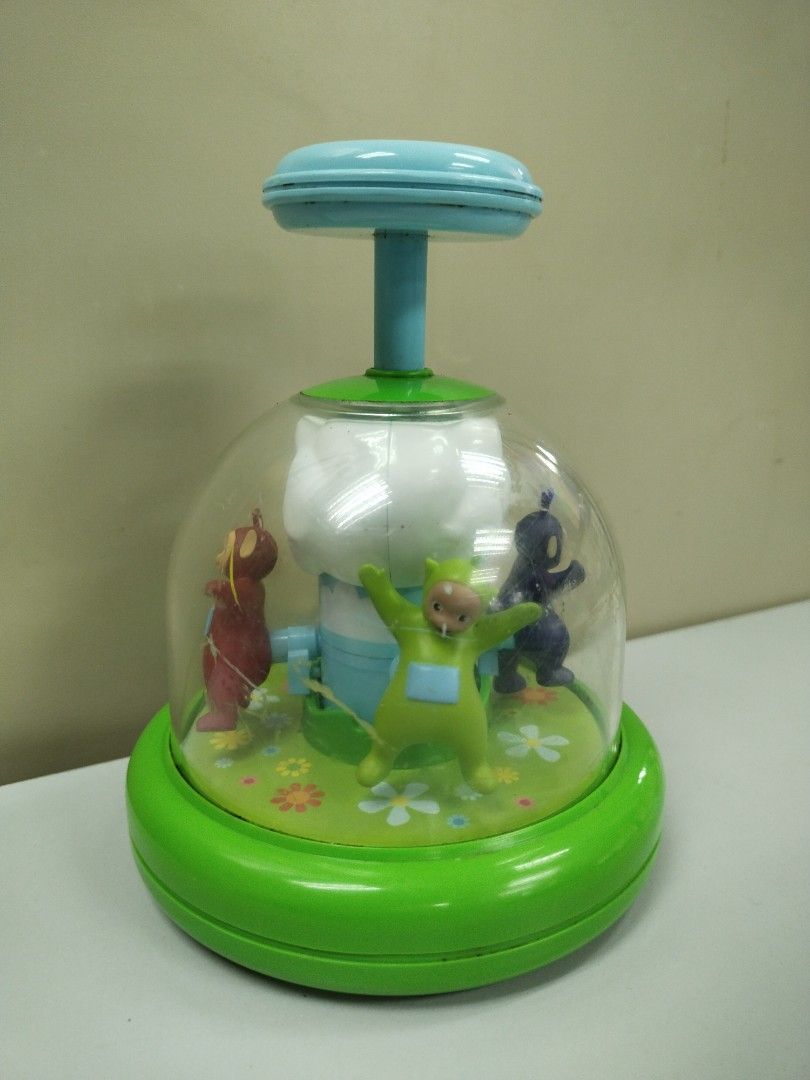 Vintage Tomy 1998 Teletubbies Happy Friends Carousel Tinky Winky, Laa ...
