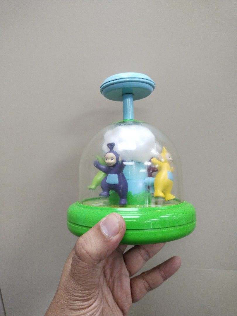 Vintage Tomy 1998 Teletubbies Happy Friends Carousel Tinky Winky, Laa ...