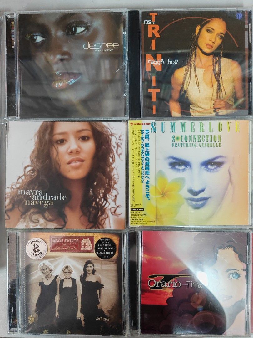 Women artist CD, Hobbies & Toys, Music & Media, CDs & DVDs on Carousell