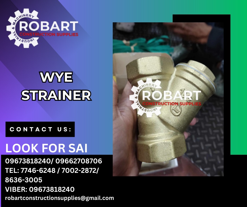 Wye Strainer, Commercial & Industrial, Construction Tools & Equipment ...