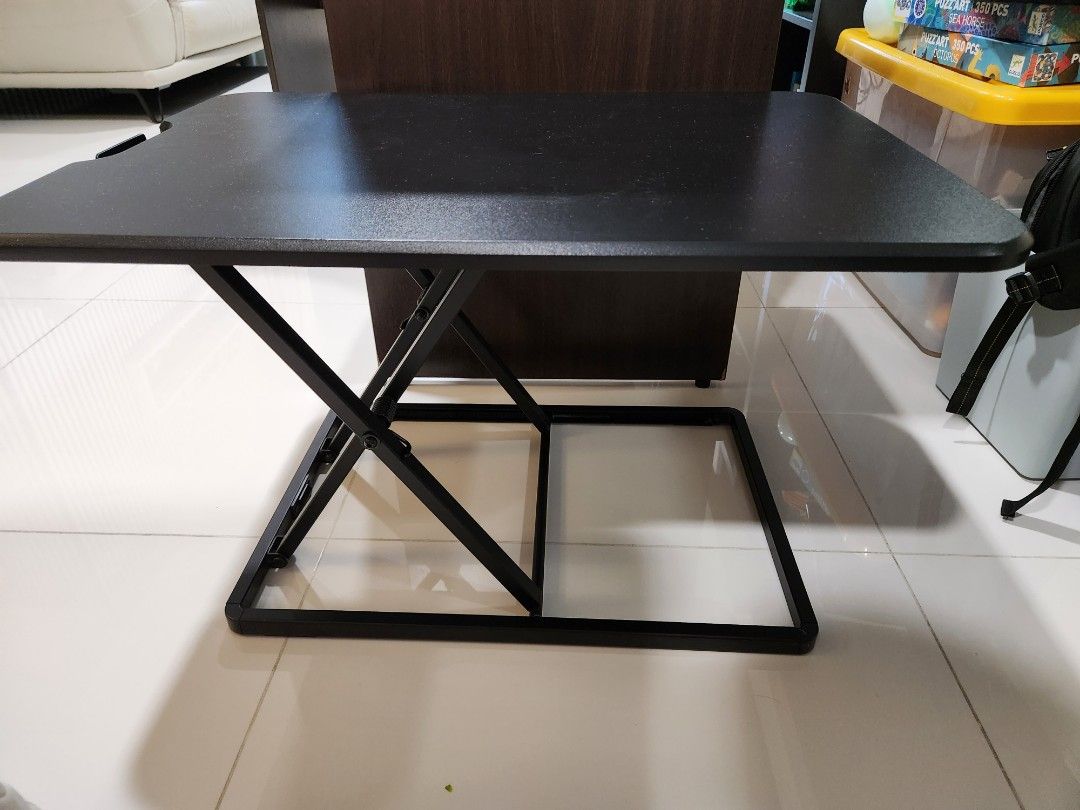 0ULTi Ultra-Slim Desk Converter, Standing Desk Riser, Height Adjustable ...