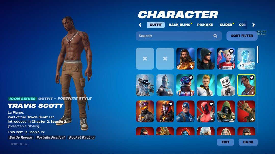(10+ LIMITED SKINS) FORTNITE ACCOUNT || TRAVIS SCOTT, ASTRO JACK ...