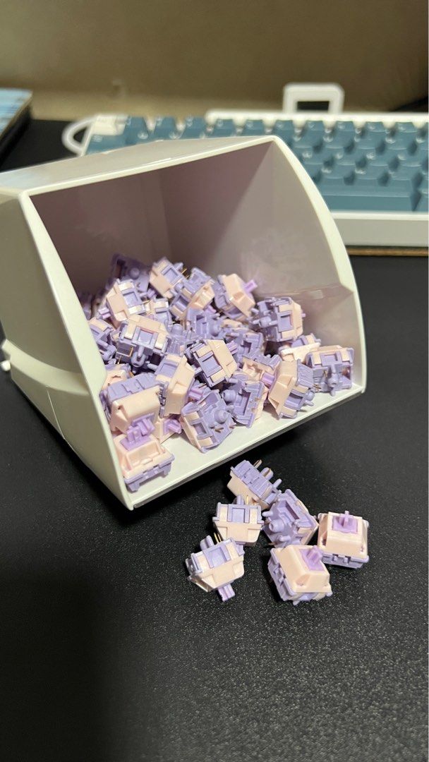 69x MMD Princess Linear Switch 53g Custom Mechanical Keyboard Switches ...