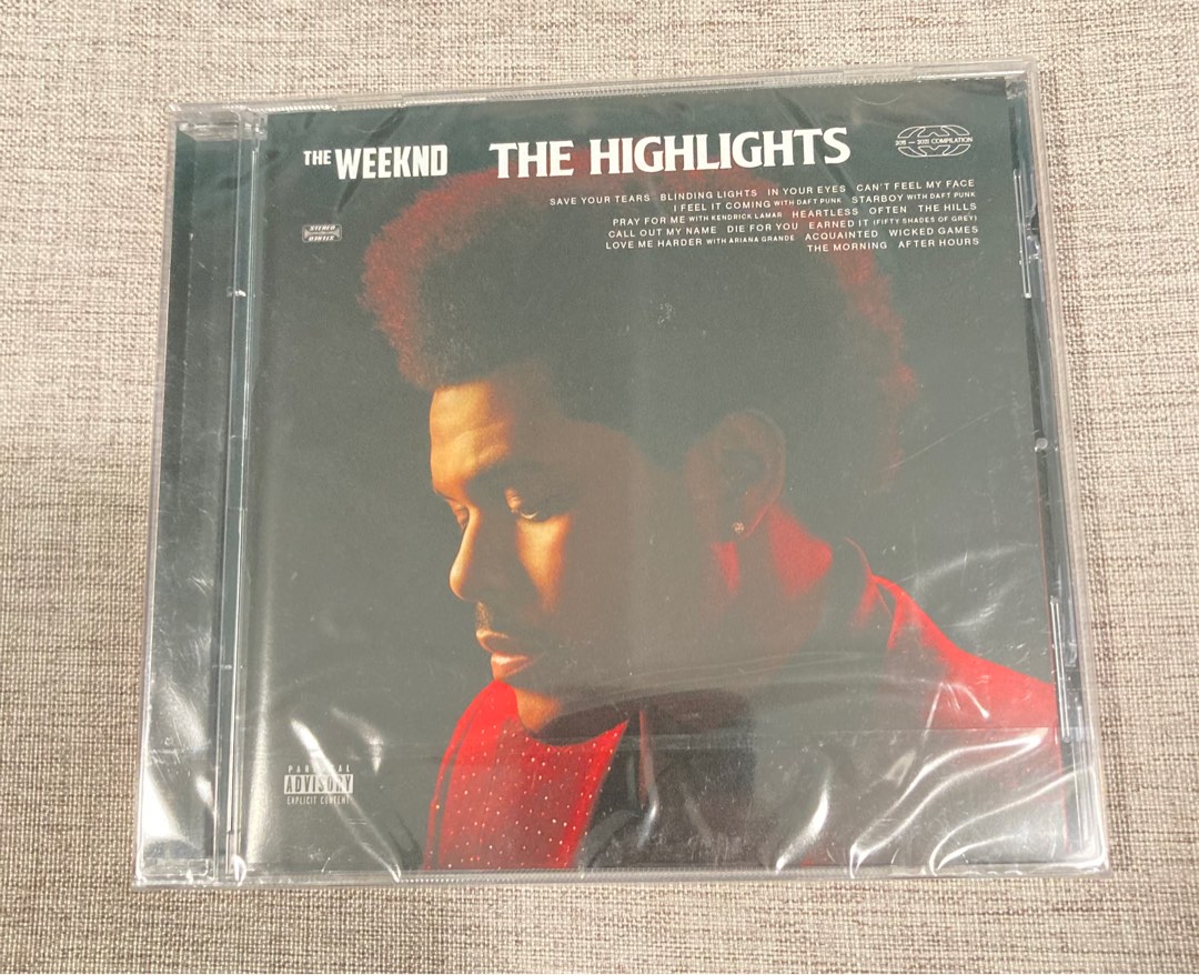 全新未拆 歐版The Weeknd- The Highlights greatest hits collection CD, 興趣及遊戲 ...