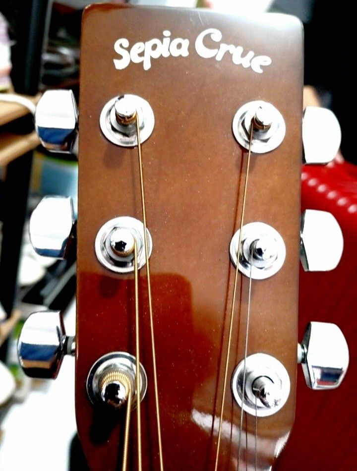 GUITAR ACOUSTIC SEPIA CRUE MODEL NO. WG - 1/N ( INCLUDE BONUS BANYAK ...