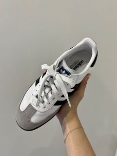 Adidas Samba Hitam Puteh (5UK23.5cm) - RM15O, Women's Fashion, Footwear ...