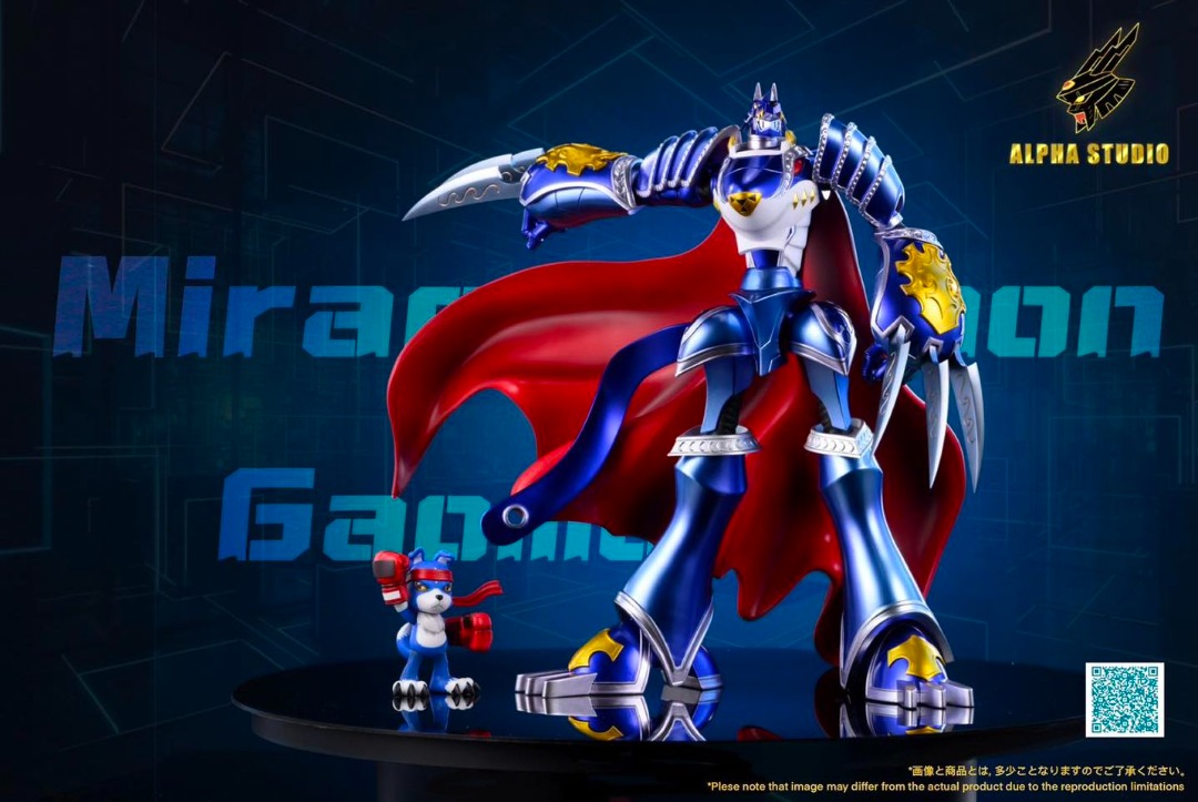 Alpha Studio - Mirage Gaogamon & Gaomon , Hobbies & Toys, Toys & Games ...