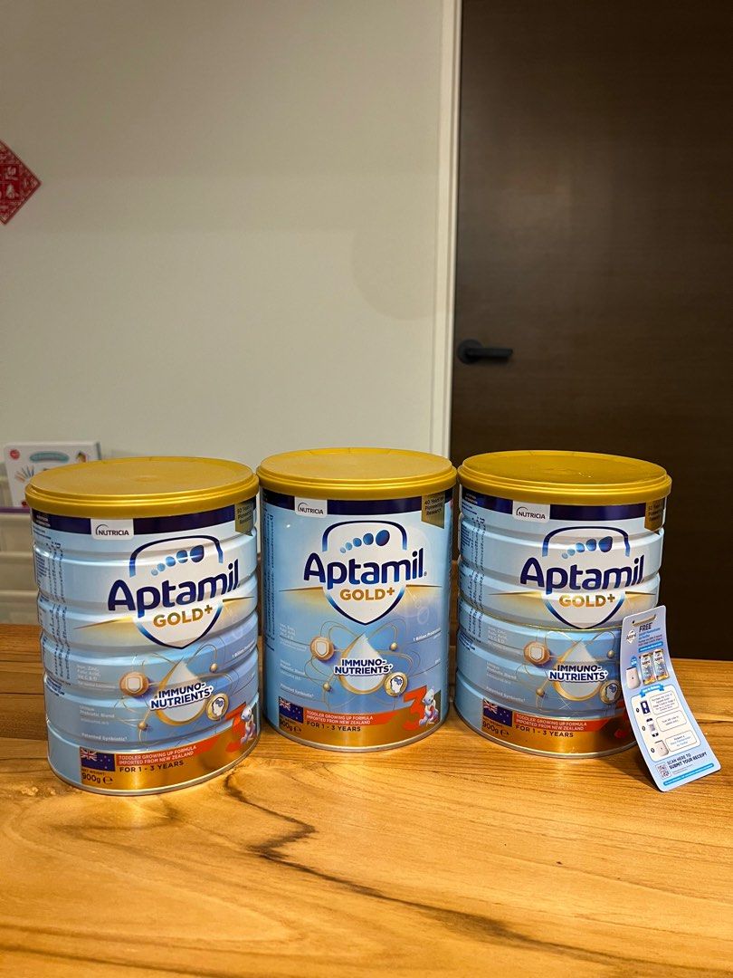 Aptamil Gold+ stage 3 milk, Babies & Kids, Nursing & Feeding ...