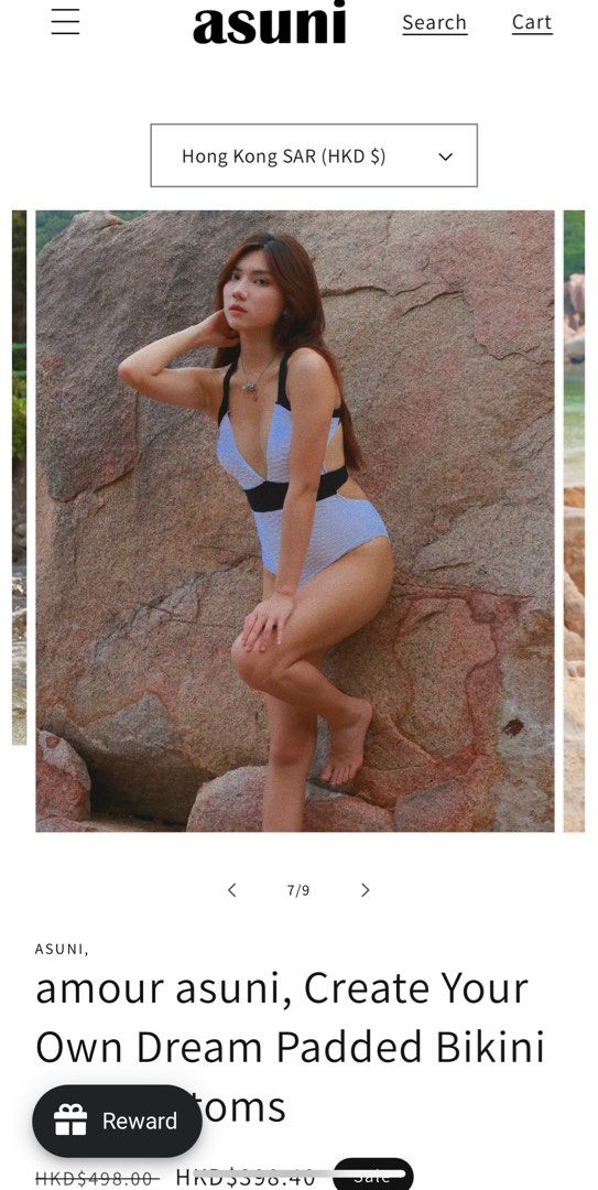 Asuni bikini, 女裝, 泳裝, 泳衣 - Carousell