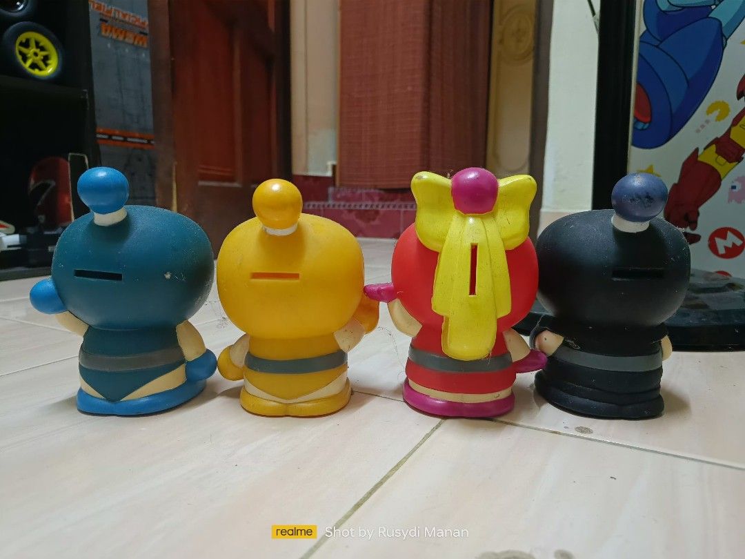 Bomberman coin bank b daman tabung vintage , Hobbies & Toys ...