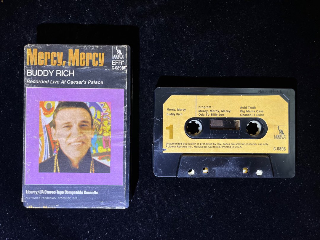 Buddy Rich - Mercy, Mercy Live At Caesar’s Palace C-0896 Liberty ...