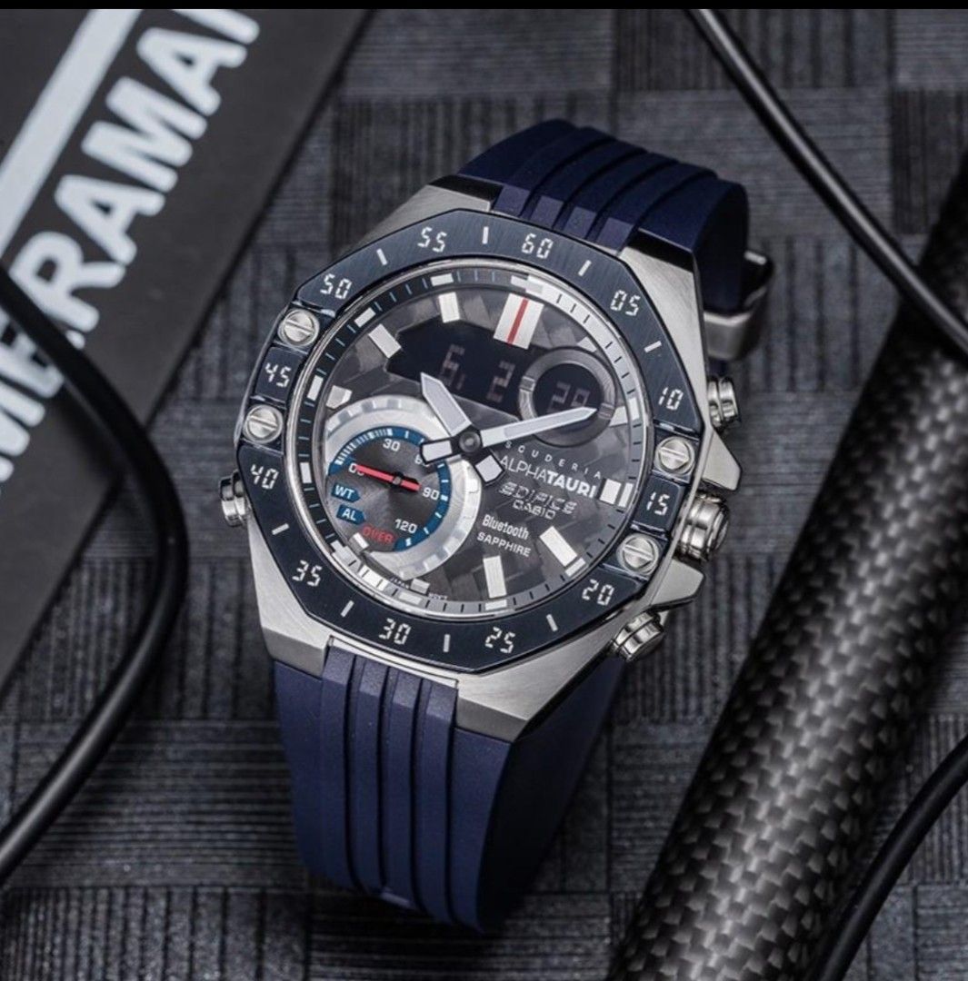 Casio EDIFICE Scuderia AlphaTauri Limited Edition, Men's Fashion ...