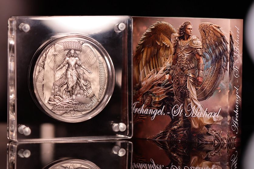CELESTIAL GUARDIANS: THE SEVEN ARCHANGELS SERIES - Silver 2oz Pure ...