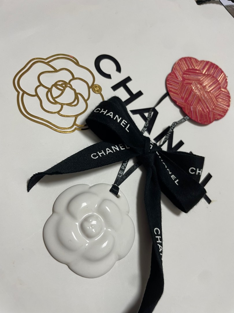 Chanel Camellia Perfume Diffuser Stone charm, Beauty & Personal Care ...