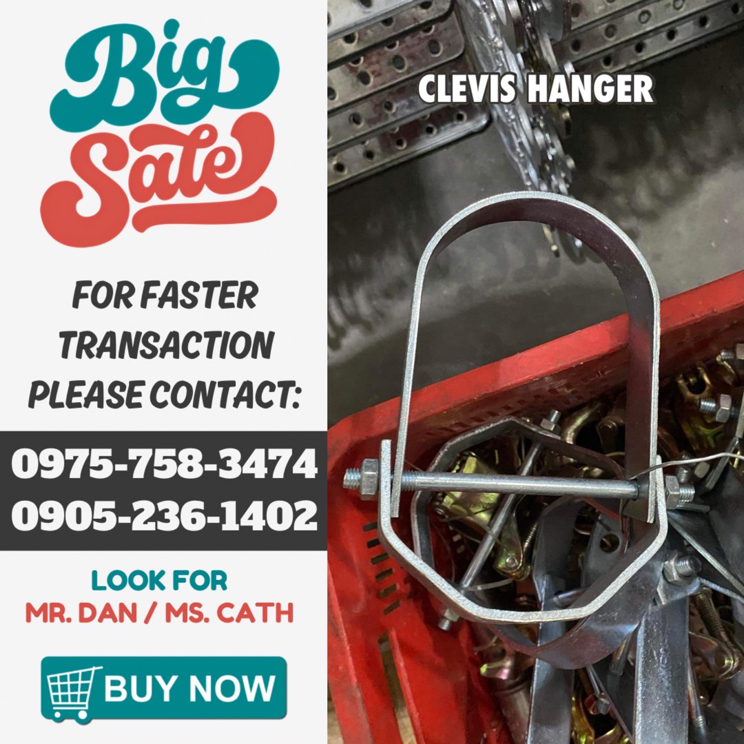 Clevis Hanger, Commercial & Industrial, Construction Tools & Equipment ...