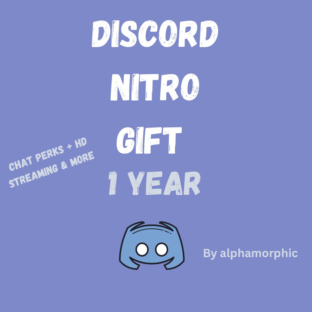 Discord Nitro 1 Year [Cheapest] on Carousell