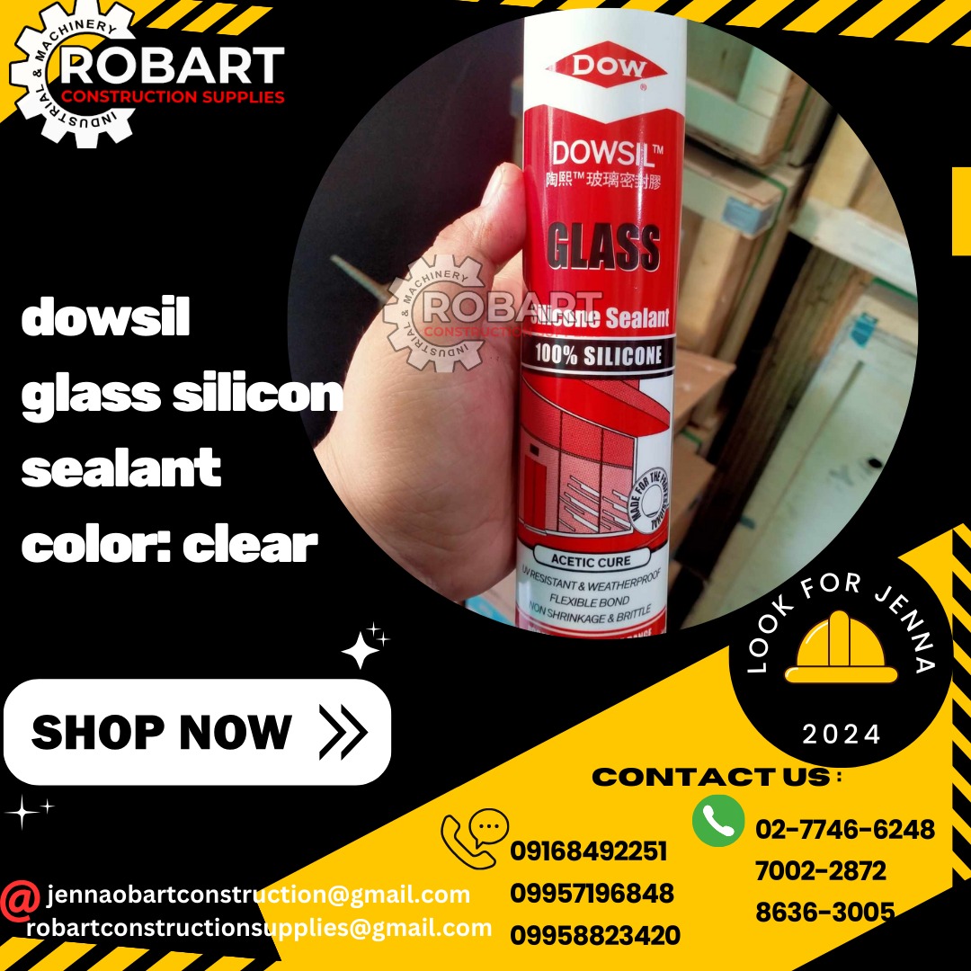 dowsil glass silicone sealant color: clear, Commercial & Industrial ...