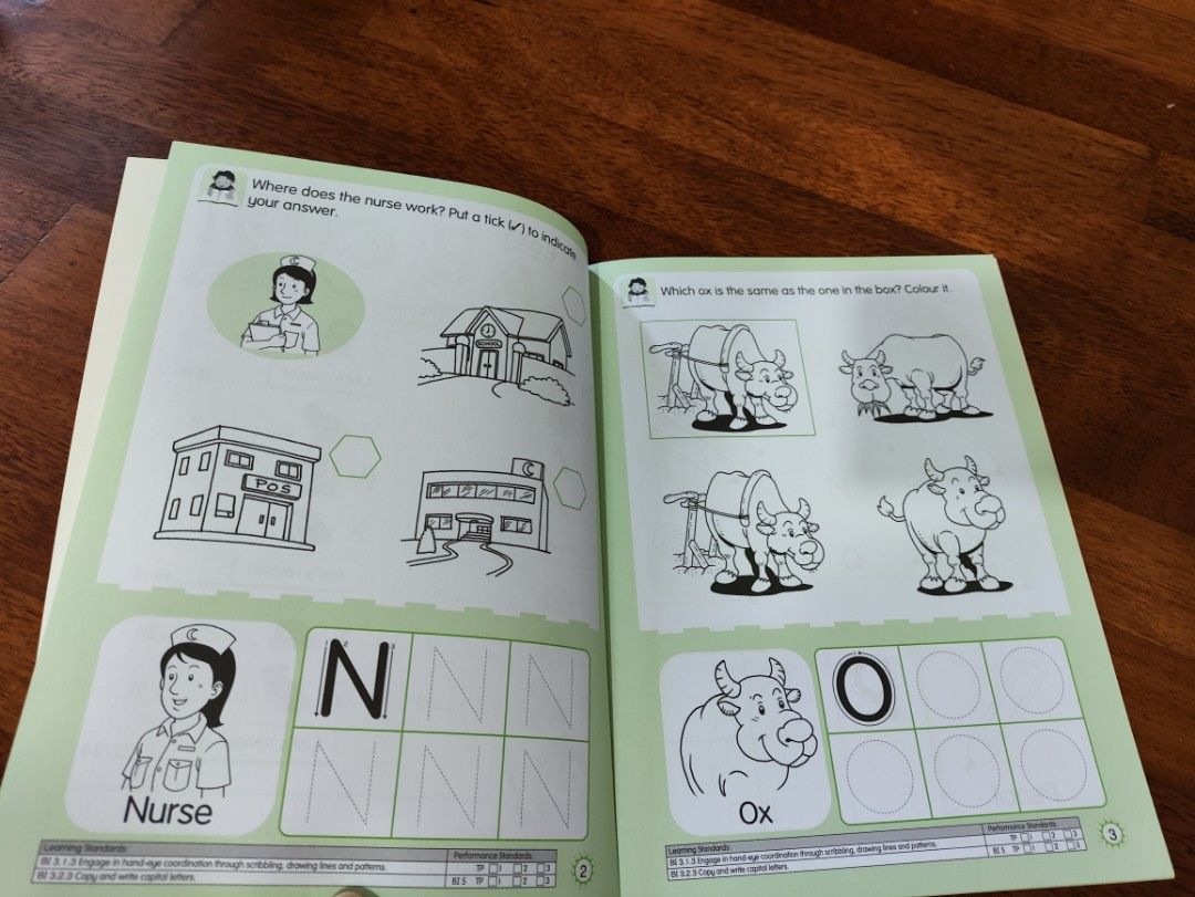 English Easy ABC Reader& Activiti 2, Hobbies & Toys, Books & Magazines ...