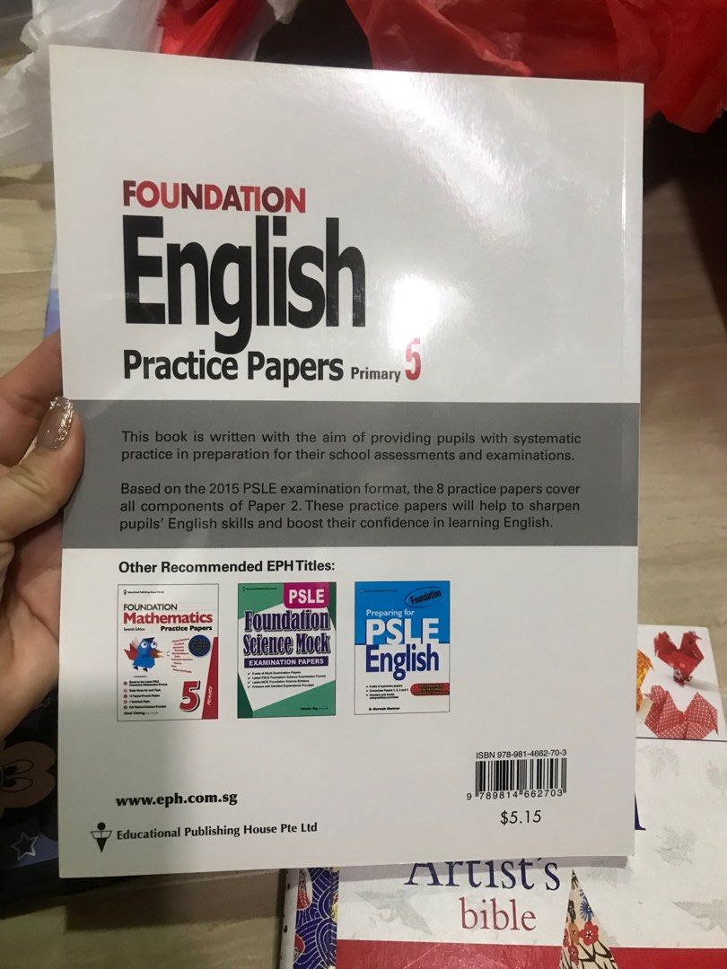 English Practice Papers, Hobbies & Toys, Books & Magazines, Assessment ...