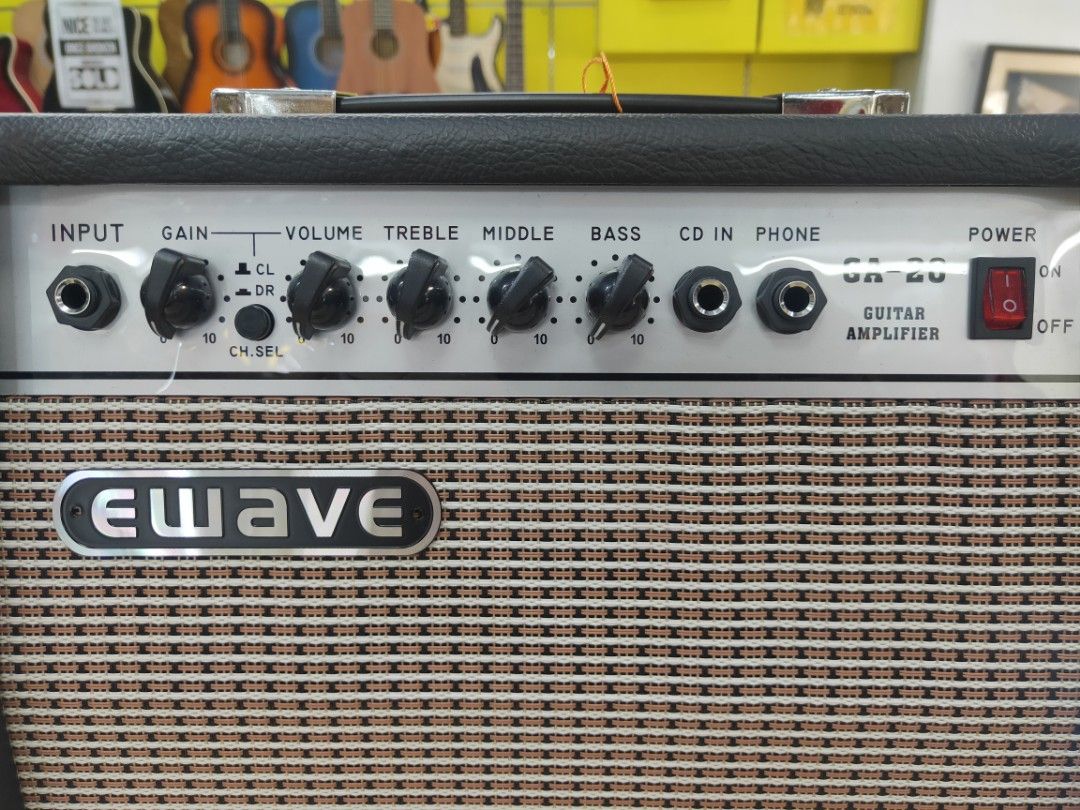 Ewave Amp electric guitar GA-20, Hobbies & Toys, Music & Media, Musical ...