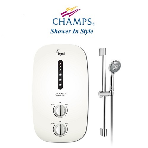 [FREE DELIVERY] CHAMPS LEGEND INSTANT HEATER WITH SHOWER SET & DC ...