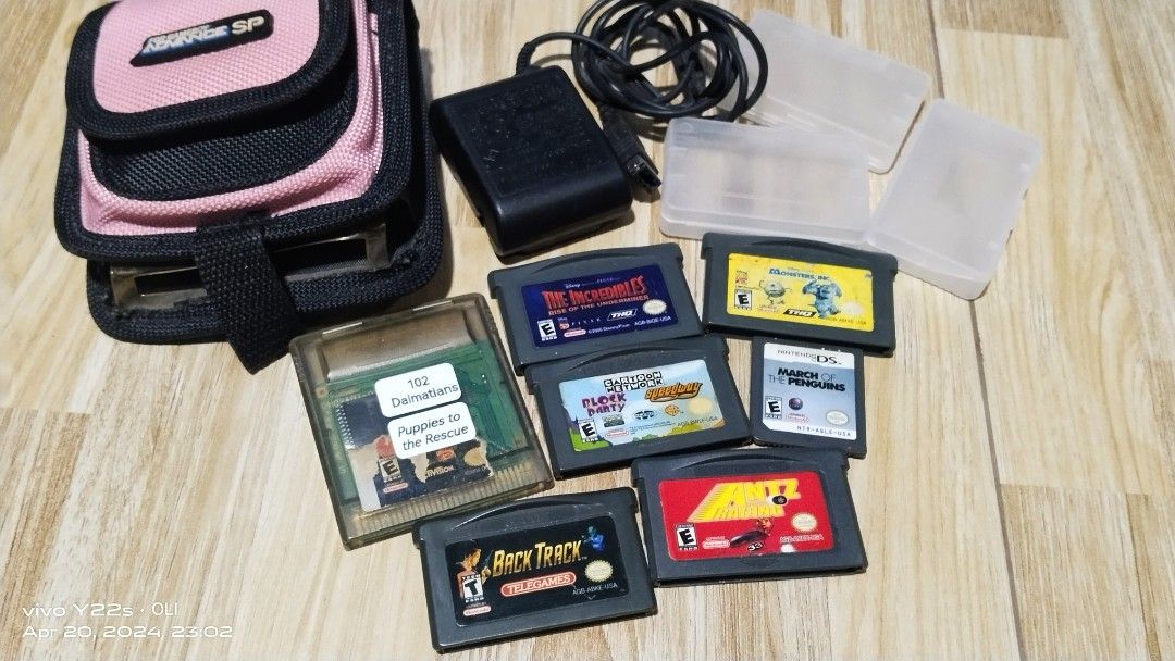 Gameboy Advance Games with case Bundle, Video Gaming, Video Games ...