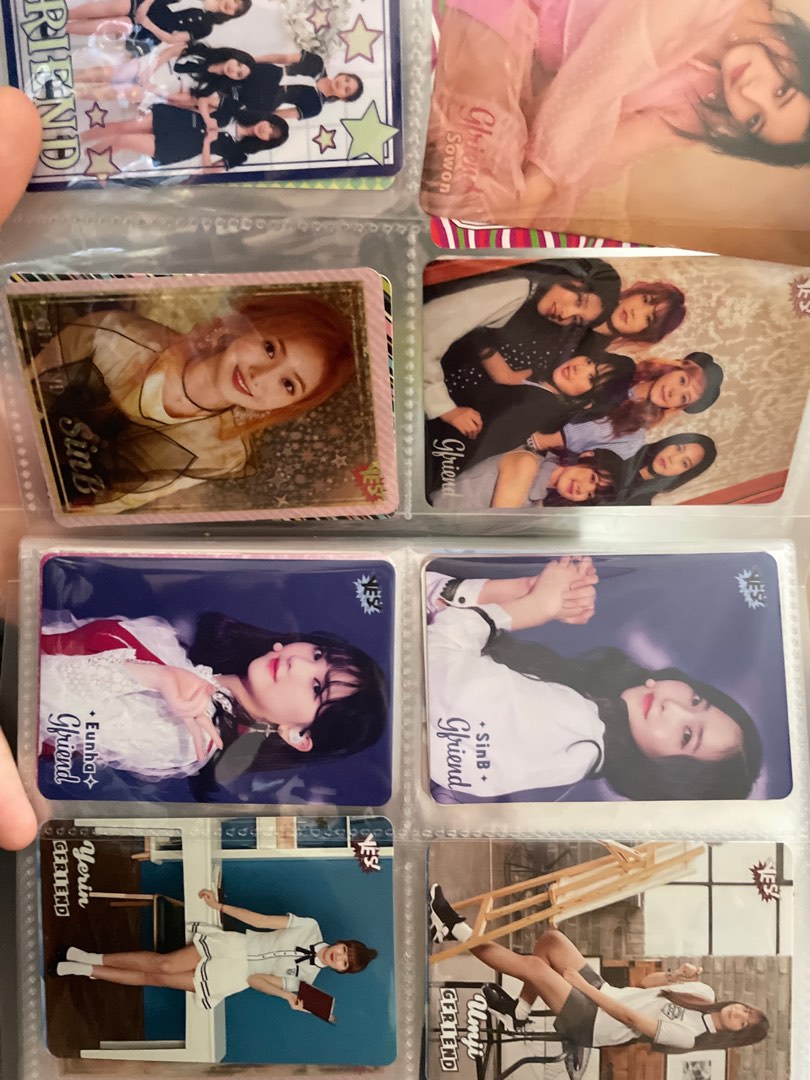 Gfriend Yescard 連卡簿, 興趣及遊戲, 收藏品及紀念品, 韓流 - Carousell