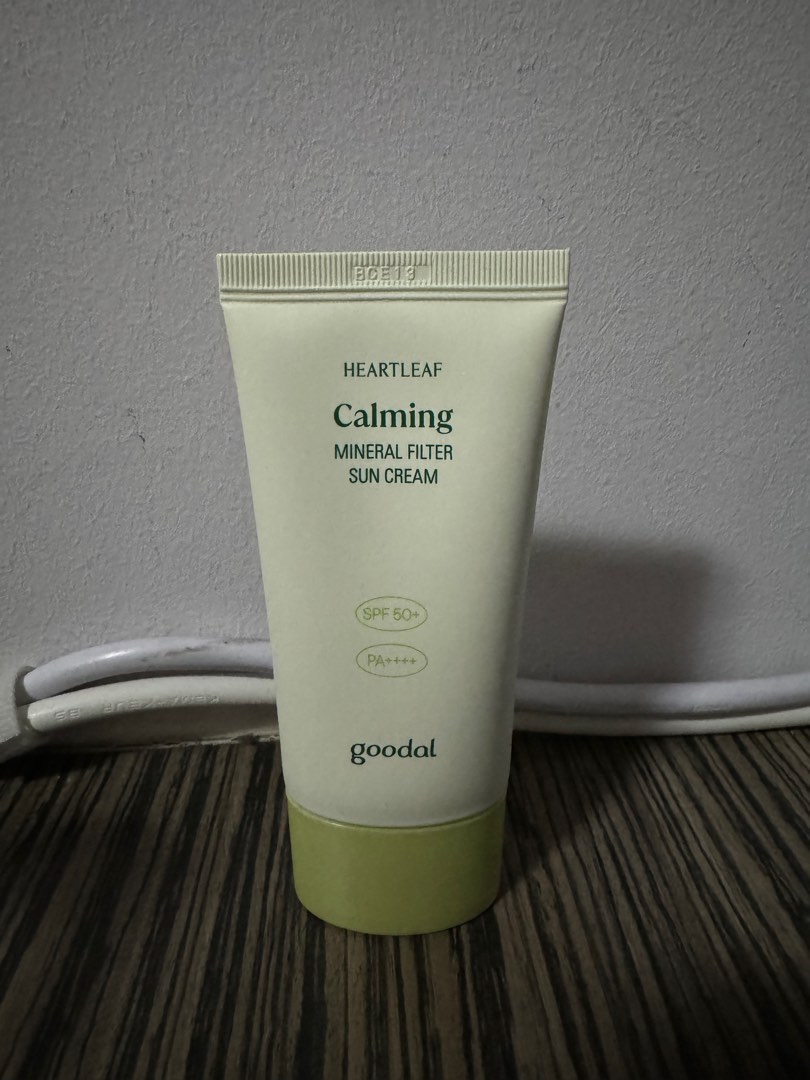 GOODAL Heartleaf Calming Mineral Filter Sun Cream SPF 50+ PA++++ 50ml ...