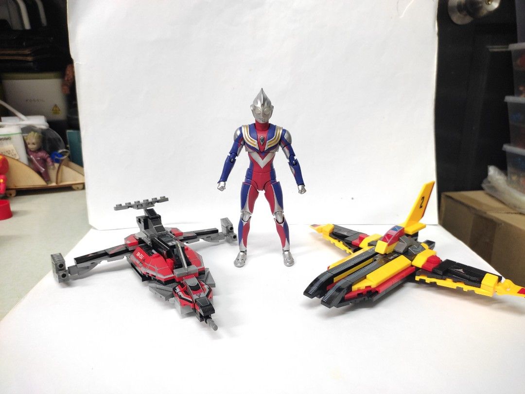Guts Wing Ultraman Tiga Building Blocks Brick Lego, Hobbies & Toys ...