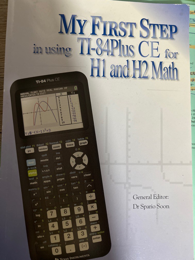H1 and H2 Math Calculator Reference, Hobbies & Toys, Books & Magazines ...