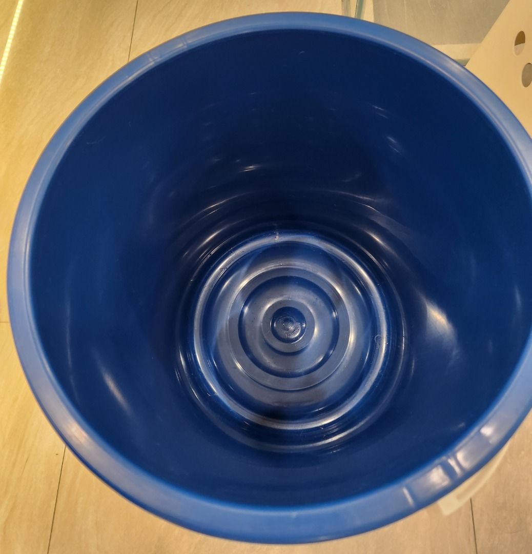 Heavy Duty 30 Extra-Large Liter Water Pail with Lid, Furniture & Home ...
