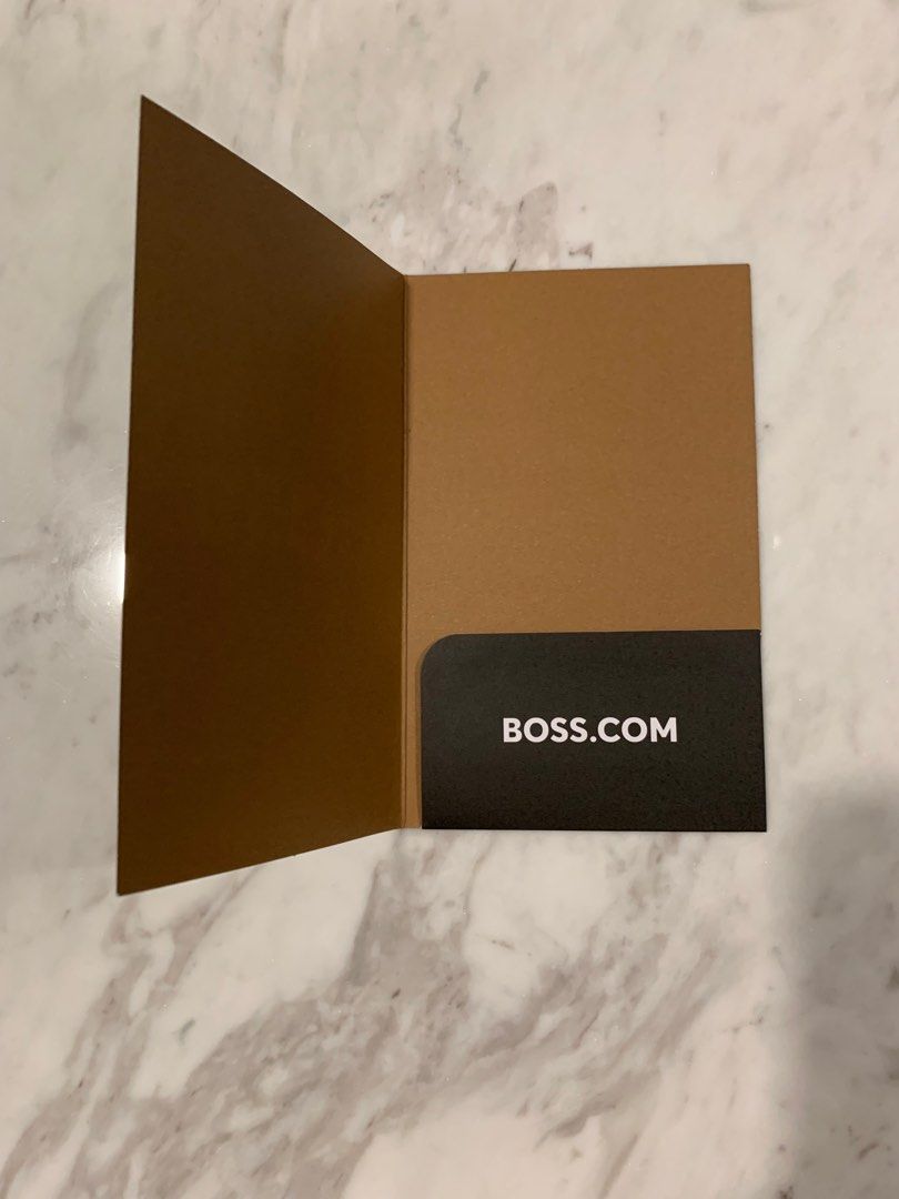 Hugo Boss paper bag, Luxury, Accessories on Carousell