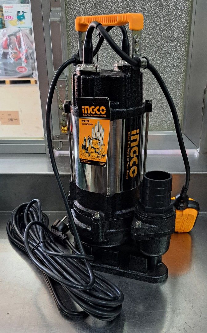 INGCO SUBMERSIBLE SEWAGE PUMP, Commercial & Industrial, Construction ...