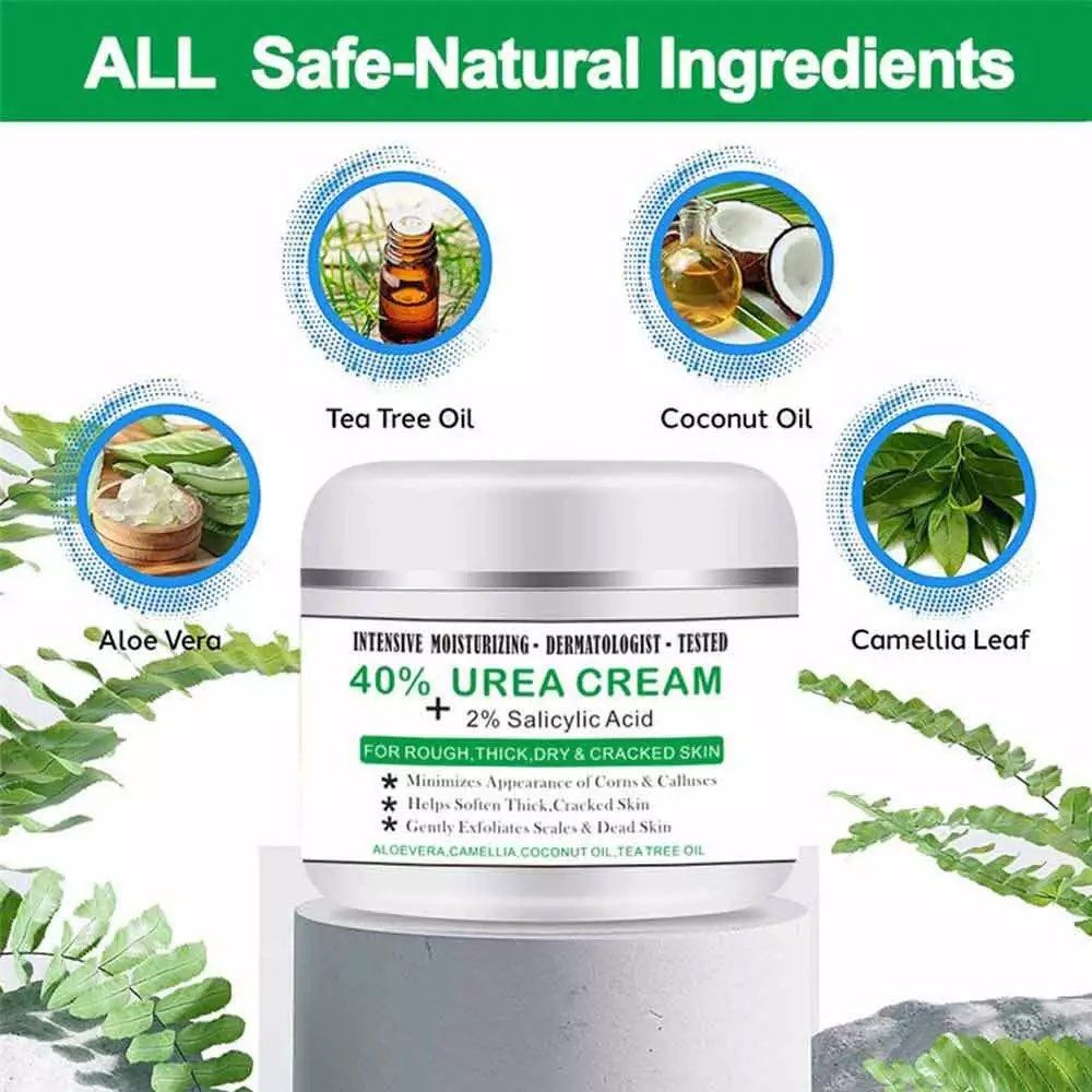Intensive Moisturizer 40% UREA Cream + 2% Salicylic Acid, Beauty ...
