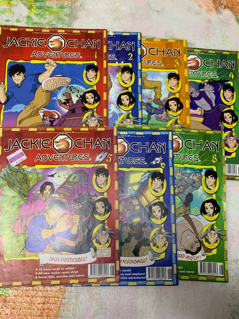 Jackie chan komik/manga vintage, Hobbies & Toys, Books & Magazines ...