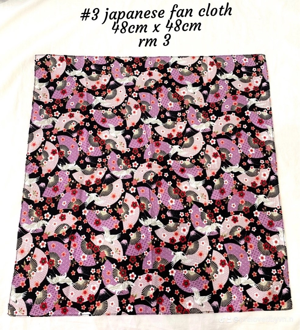 japanese fan cloth, Women's Fashion, Watches & Accessories, Other ...
