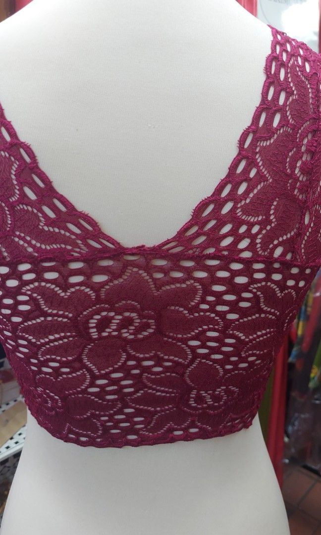 Kebaya Nyonya Laced Inner, Women's Fashion, New Undergarments ...