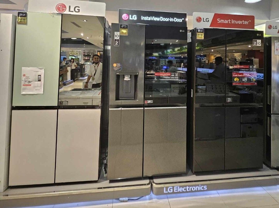 LG SIDE BY SIDE REFRIGERATOR, INVERTER AND NO FROST, TV & Home ...