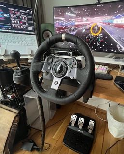 PXN v10 gaming steering wheel and pedal / Logitech G29 alternative ...